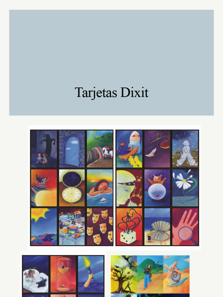 Tarjetas Dixit | PDF