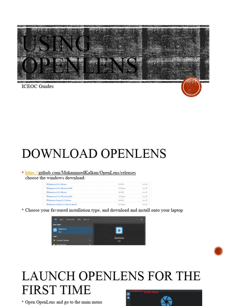 Using Openlens | PDF