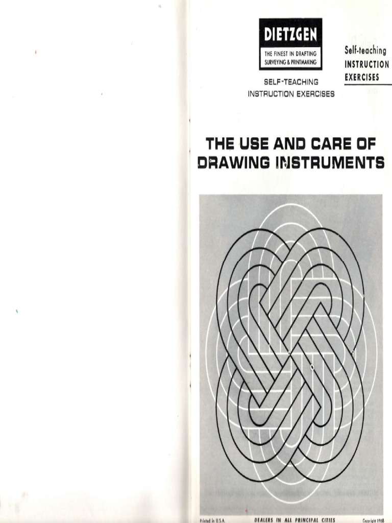 Dietzgen-The Use and Care of Drawing Instruments-1968 | PDF