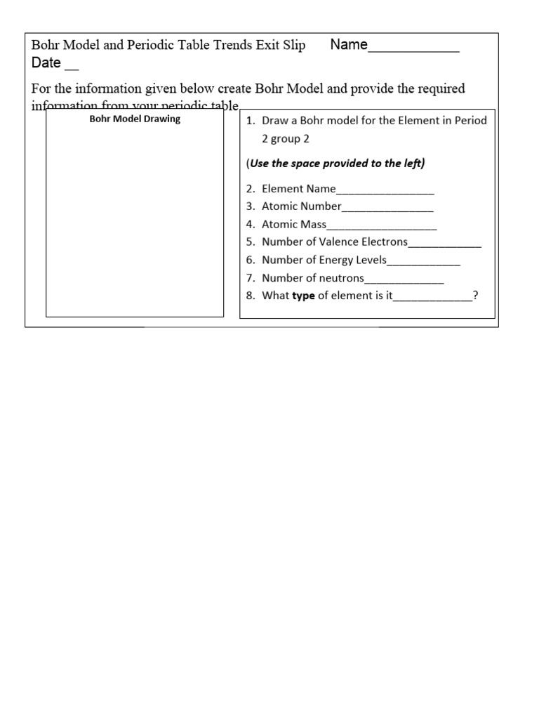 Exit Ticket 1 Regular Ed Students | PDF