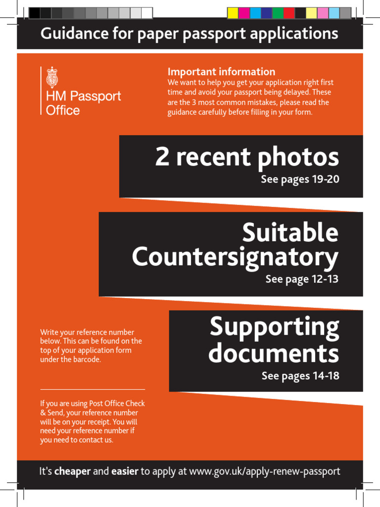 Passport Guidance Booklet | PDF | Parent | Father
