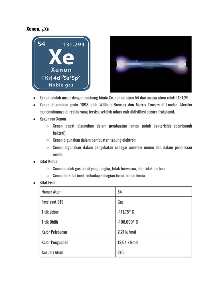 Neon Dan Xenon | PDF
