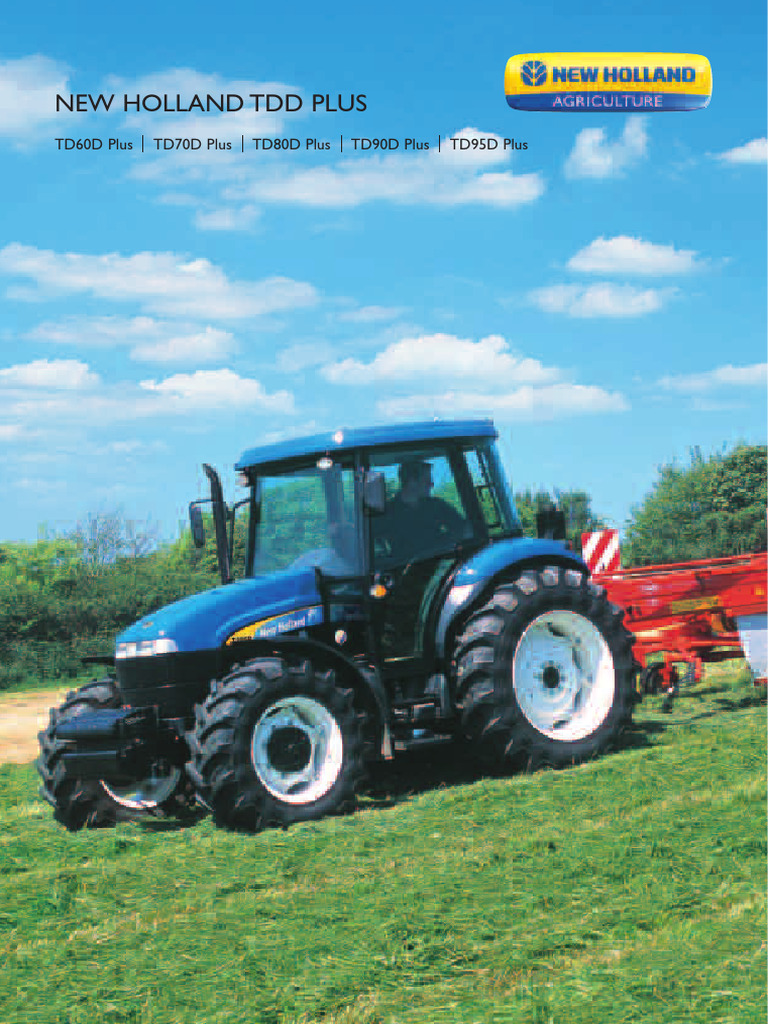 New Holland td95d Plus Manual de Usuario | PDF