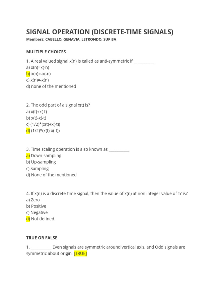 4.2. Signal-Operation-DTS-Questions-Prelims | PDF