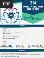 Understanding 3M: Muda, Mura, Muri | PDF | Lean Manufacturing | Cost