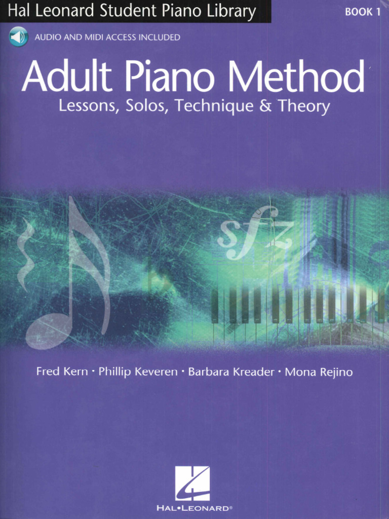 Hal Leonard Adult Piano Method - Book 1 | PDF