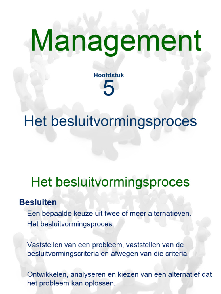 Besluitvorming | PDF