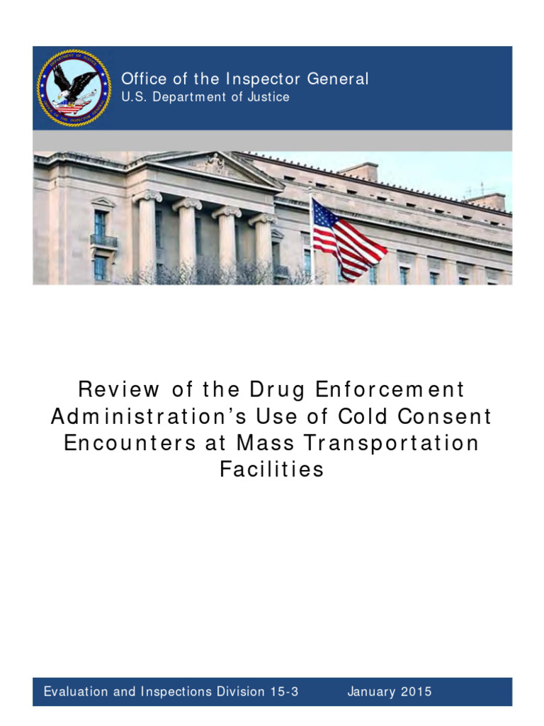 OIG Report DEAcoldconsent2015 | PDF