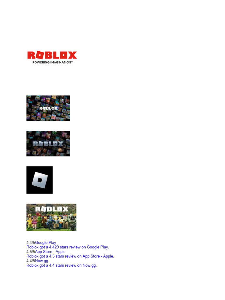 Roblox | PDF