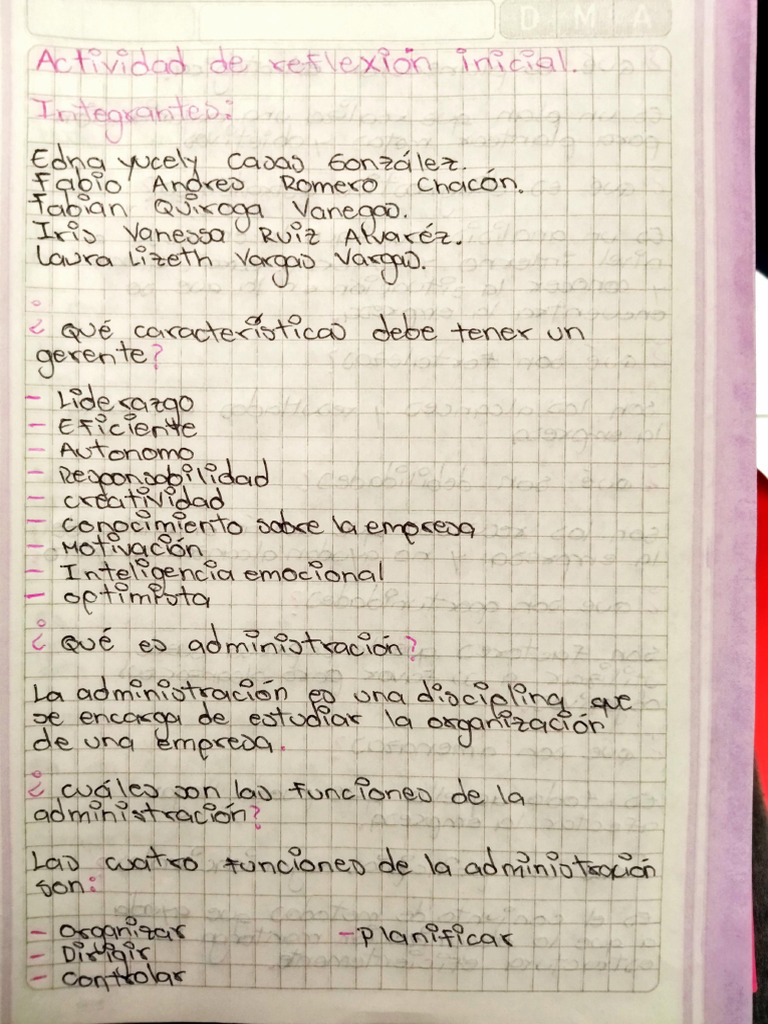 10 - Actividad de Reflexión Inicial. | PDF