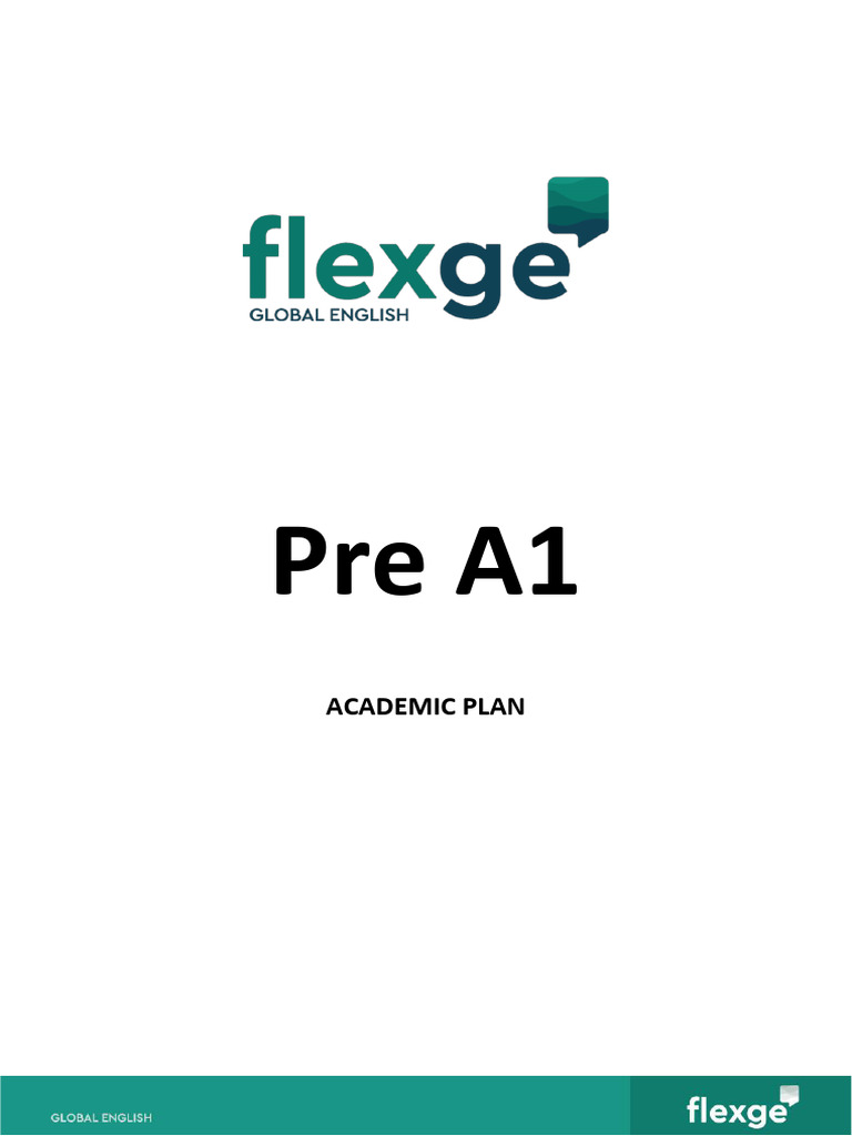 Plano academico pré A1 | PDF