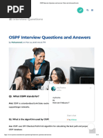 OSPF Concepts and Configuration Exam | PDF | Routing | Computer Architecture