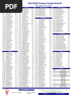 2024 Fantasy Football Draft Rankings | PDF | National Football League ...