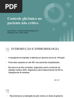 Protocolo de Monitoramento Glicemia Capilar | PDF | Diabetes | Sistema ...