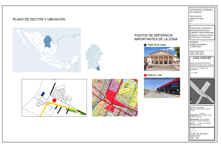 02-Plano de Sector y Ubicacion-Flores Ruiz Ruben Alejandro | PDF