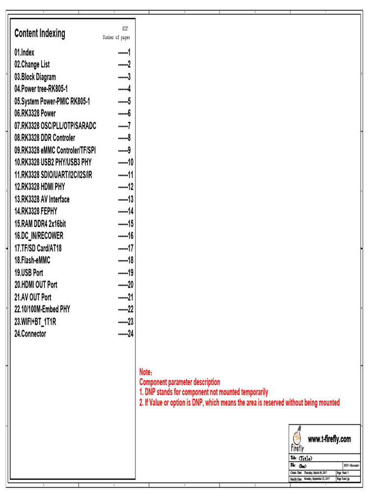 RK3328 Component Guide | PDF | Usb | Computer Engineering