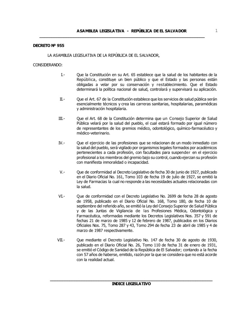 Codigo de Salud | PDF