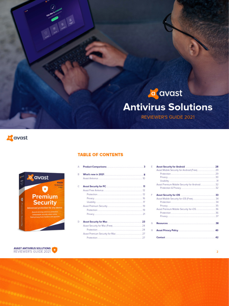Avast Antivirus Solutions Guide 2021 | PDF | Malware | Antivirus Software