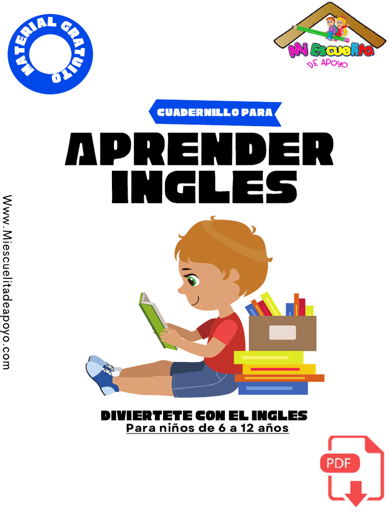 Cuadernillo de Inglés para Niños | PDF