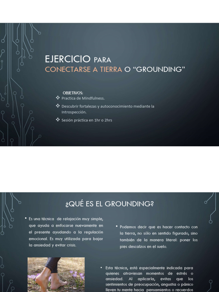 Ejercicios de Grounding | PDF