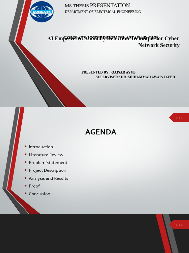 AI EMPOWERED ANOMALY DETECTION Technique For Cyber Network Security | PDF