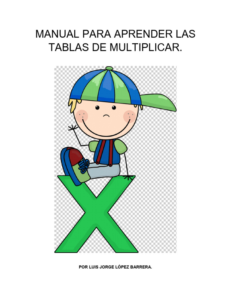 Aprende Tablas de Multiplicar Fácilmente | PDF | Hogar, jardinería y ...