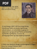 Araling Panlipunan - Paggarote Sa Gomburza | PDF