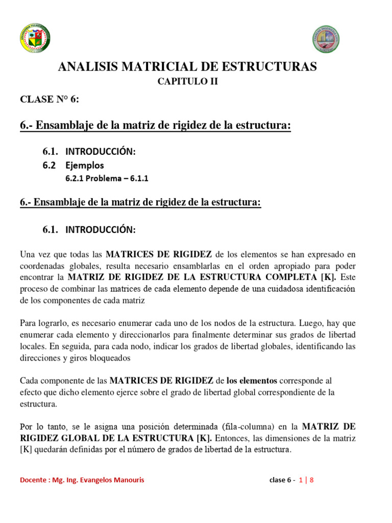 Armado de Matrices | PDF | Matriz (Matemáticas) | Conceptos matemáticos