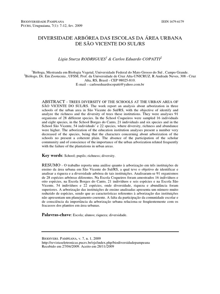 Admin,+7 12 Artigo | PDF | Ambiente natural | Árvores