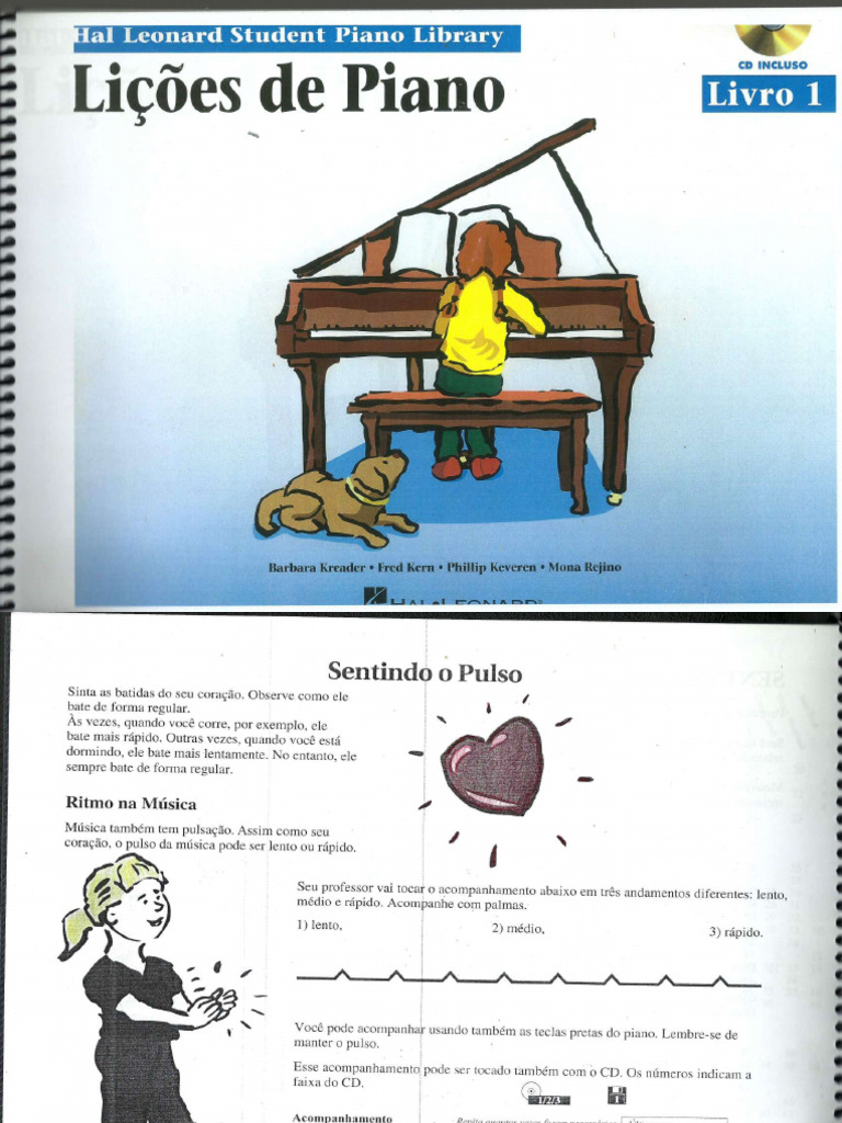 Hal Leonard - Piano Lessons Book 1 (PTBR) | PDF