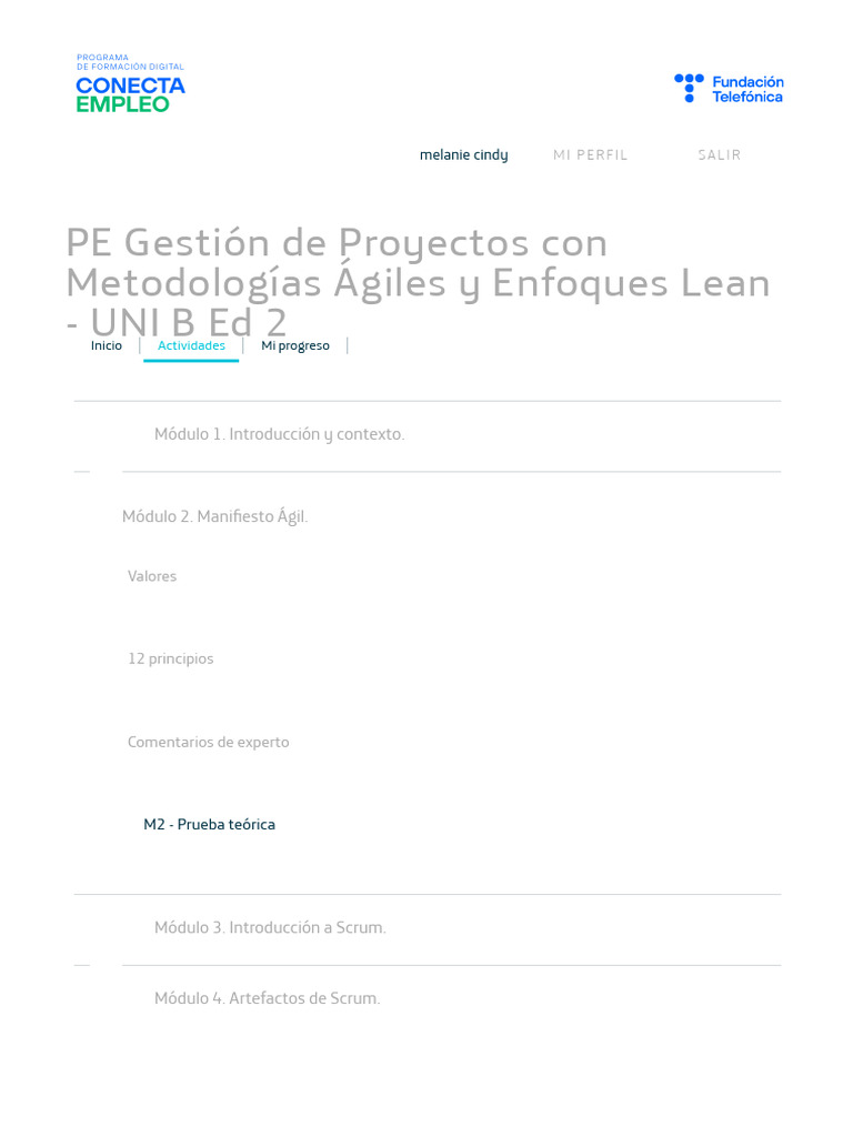 Actividades - Conecta Empleo 2 | PDF