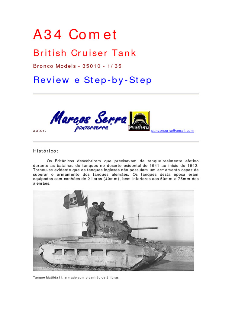 A34 Comet | PDF