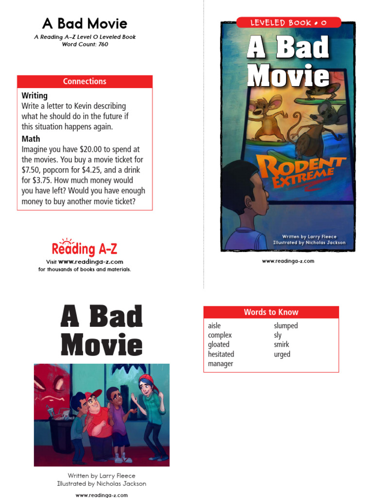 O A Bad Movie | PDF