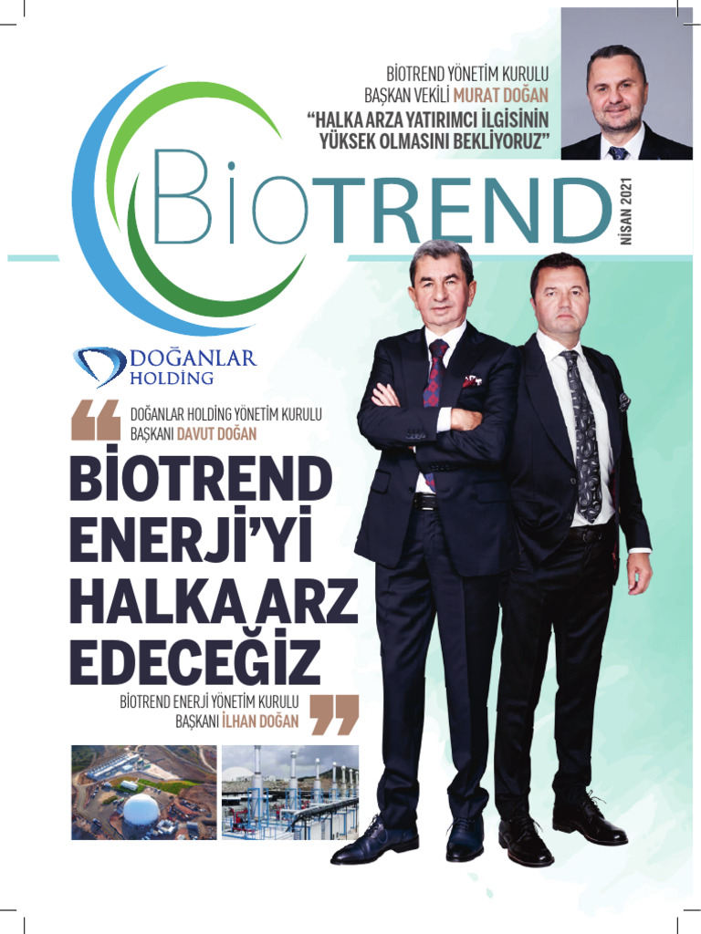 Biotrend Enerji Capital Dergisi Ozel Eki | PDF