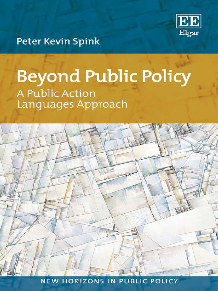 Spink, Peter - Beyond Public Policy | PDF | Discourse | Governance