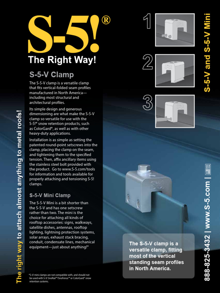 S5 Product-Sheet S5V r2 | PDF | Screw | Equipment