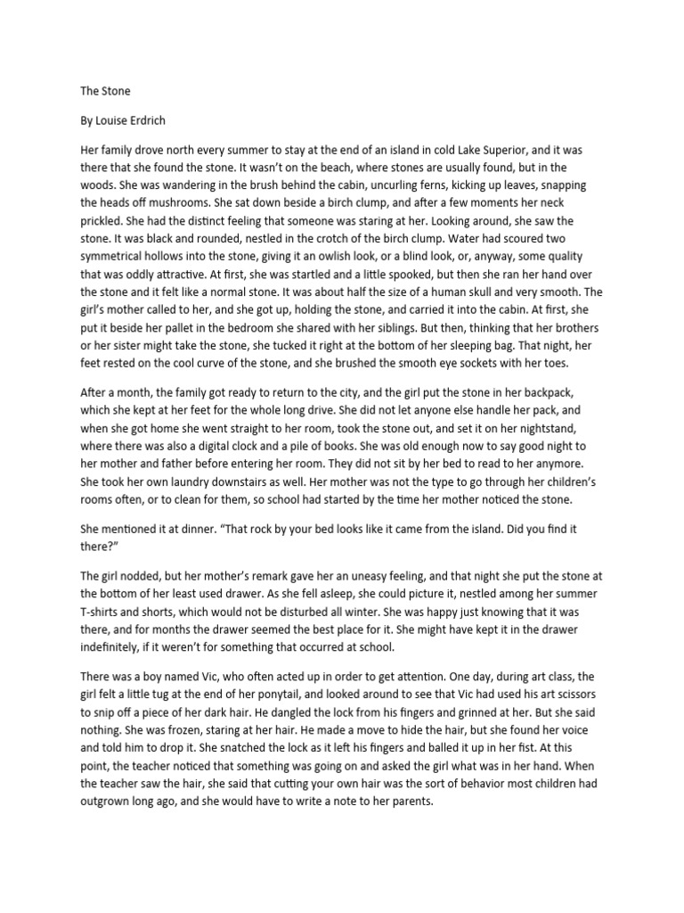 The Stone | PDF