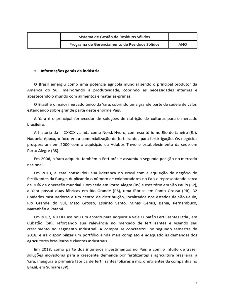 PGRS Modelo | PDF