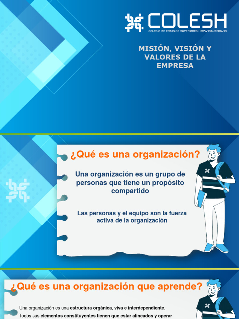 Misión, Visión y Valores Empresariales | PDF | Relaciones personales ...