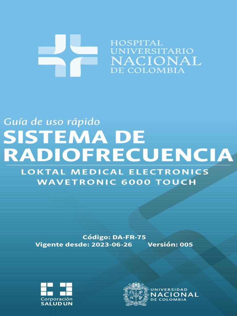 Guia Loktal Wave Radiofrecuencia | PDF