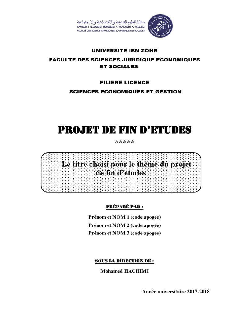 Modele PFE2018 | PDF