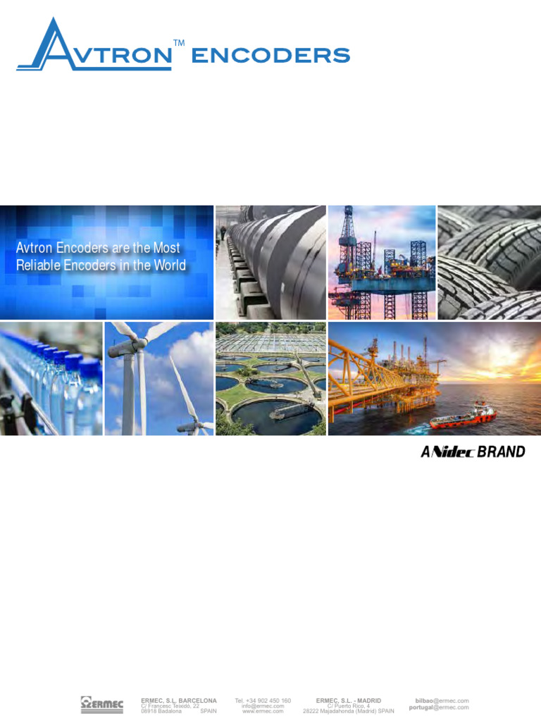 Encoders AVTRON | PDF | Physical Sciences | Electrical Engineering