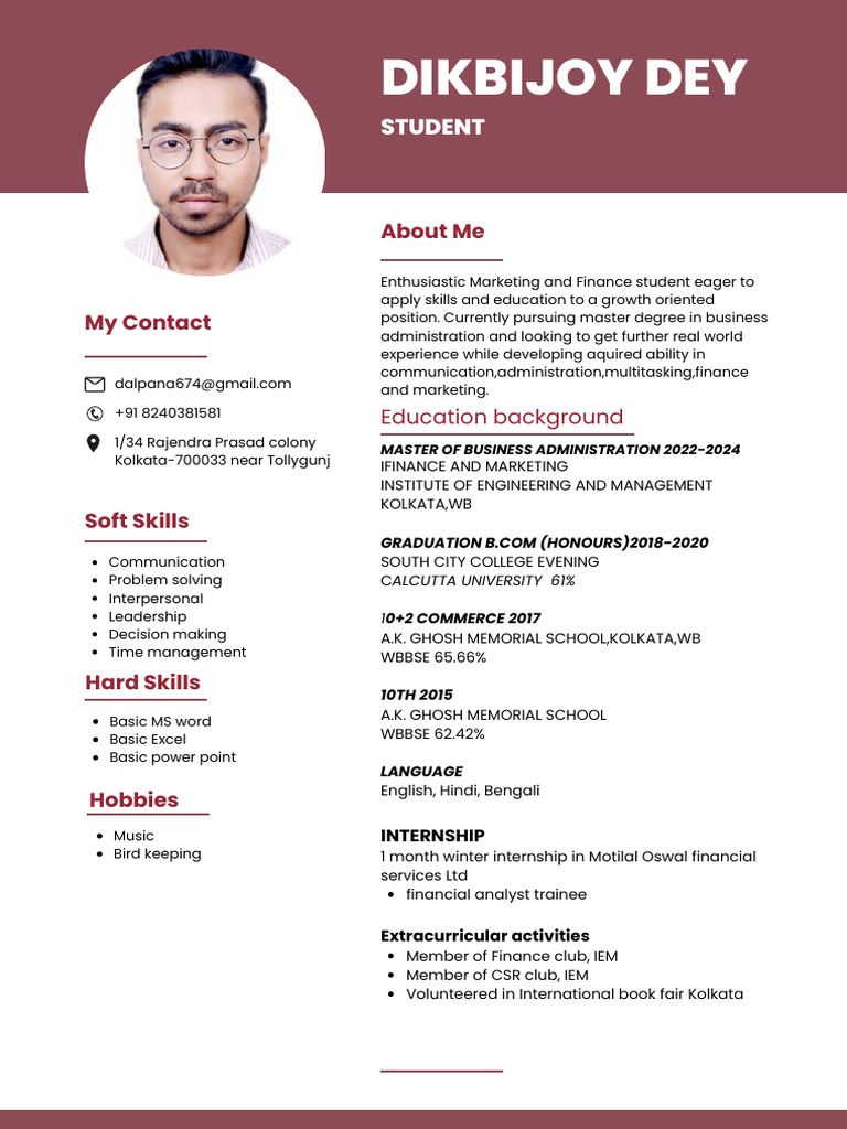Dik New CV | PDF