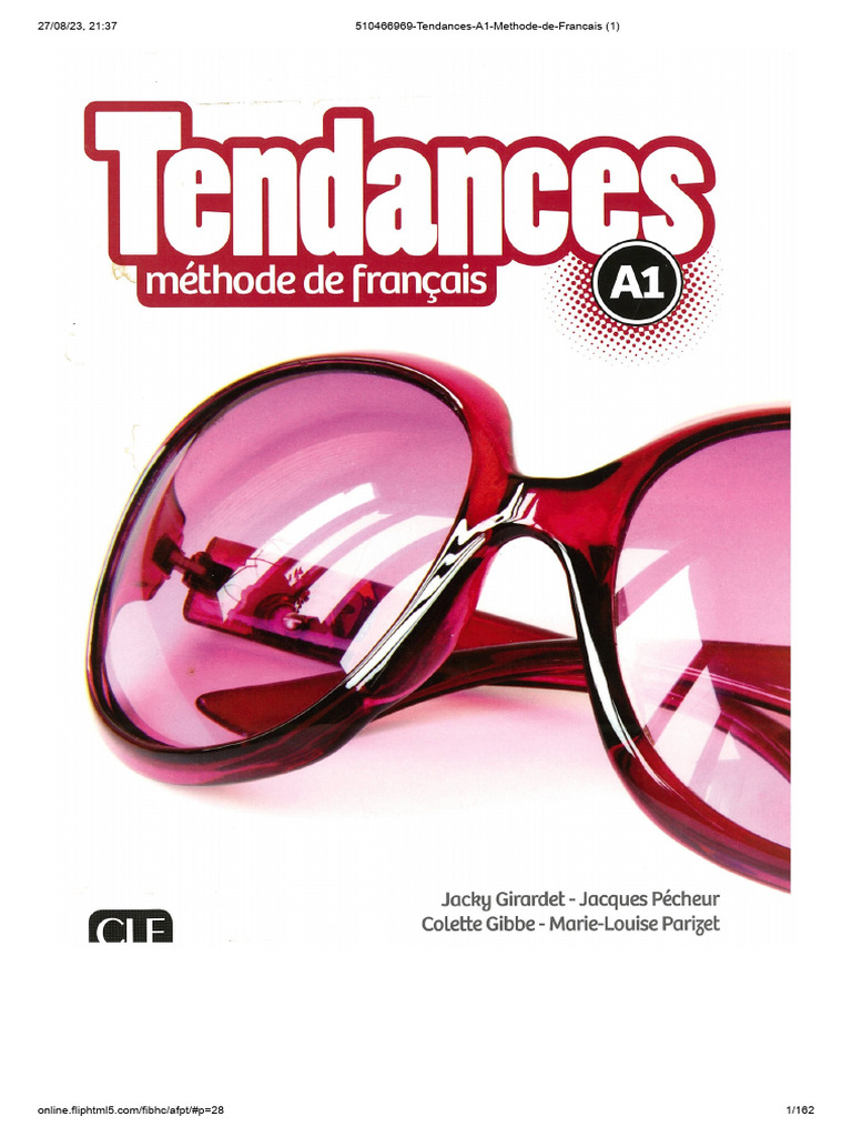 510466969 Tendances A1 Methode de Francais (1) | PDF