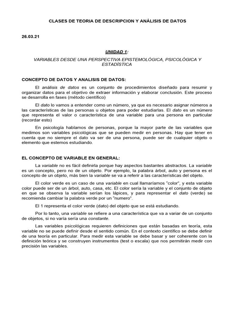 Clases de Descripcion y Analisis de Datos | PDF | Autosuperación ... Clases de Descripcion y Analisis de Datos | PDF | Autosuperación ...