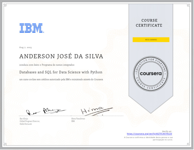 Databases and SQL For Data Science With Python | PDF