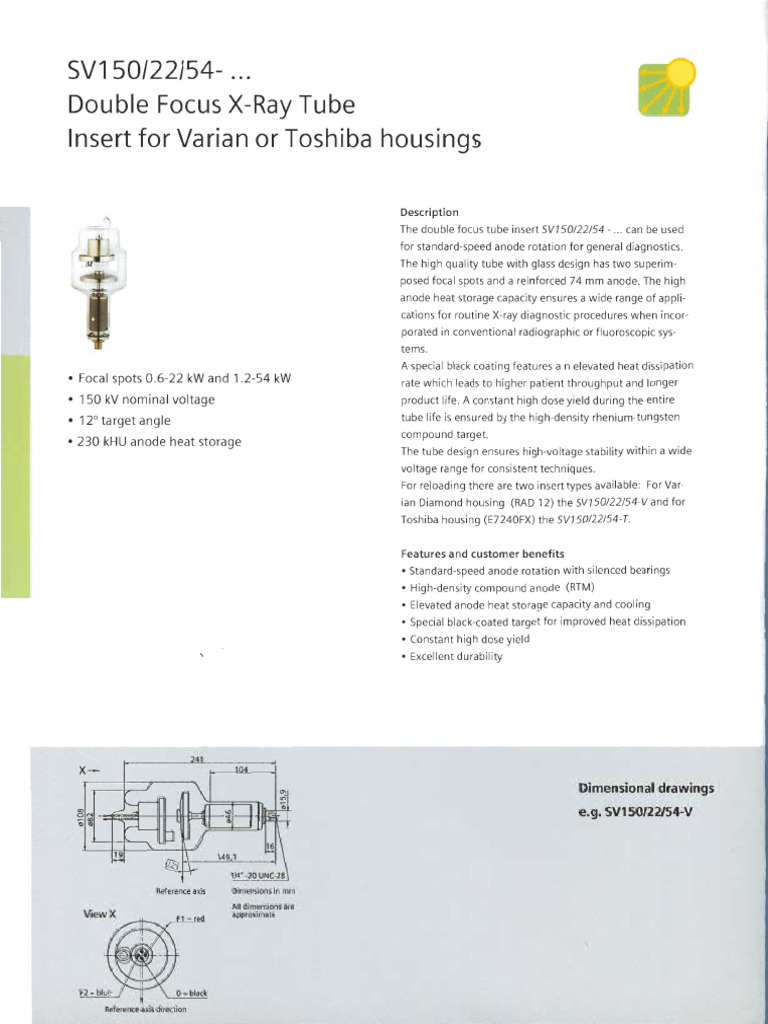 Siemens SV150 22 54 | PDF