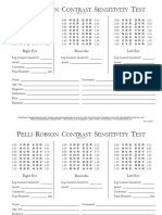 B2f0f8ad Pelli Robson Instructions | PDF | Contrast (Vision) | Light