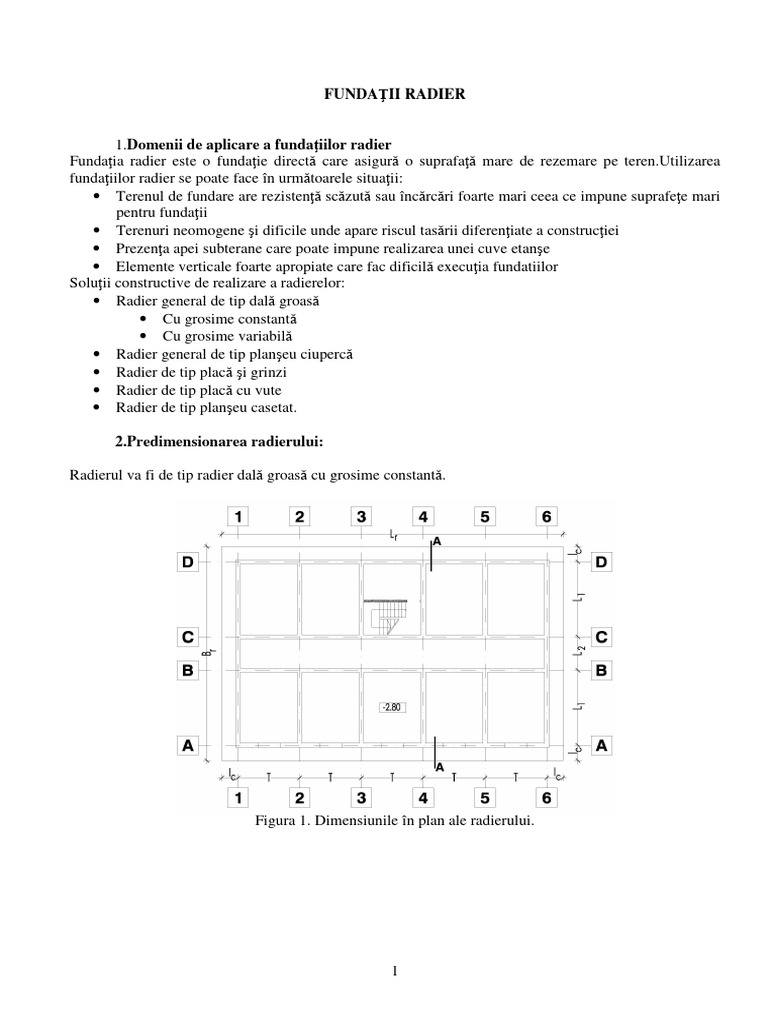 Dokumen - Tips Fundatii Radier 565b30225a98a | PDF
