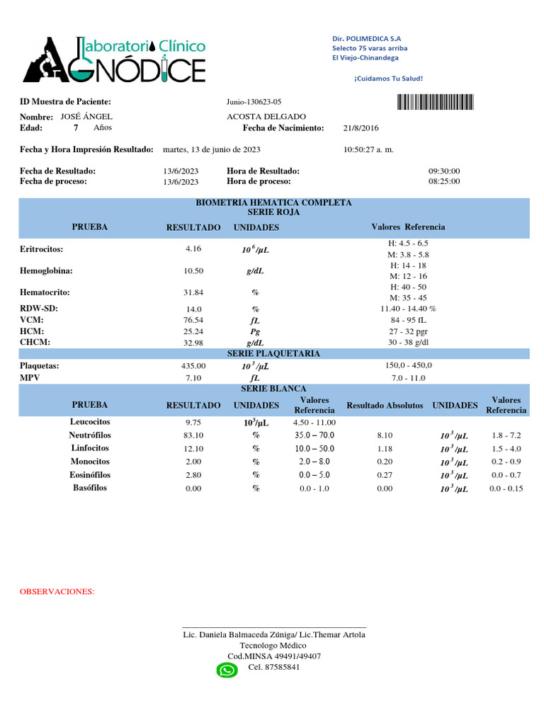 Jose Angel Acosta-Bhc | PDF | Fisiología | Especialidades Medicas